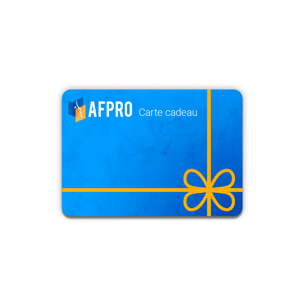 Carte cadeau - AFPRO